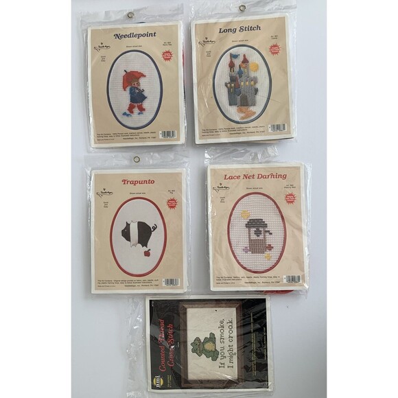 Needle Magic | Other | Needle Magic Mixed Lot Of 5 Craft Kits ...